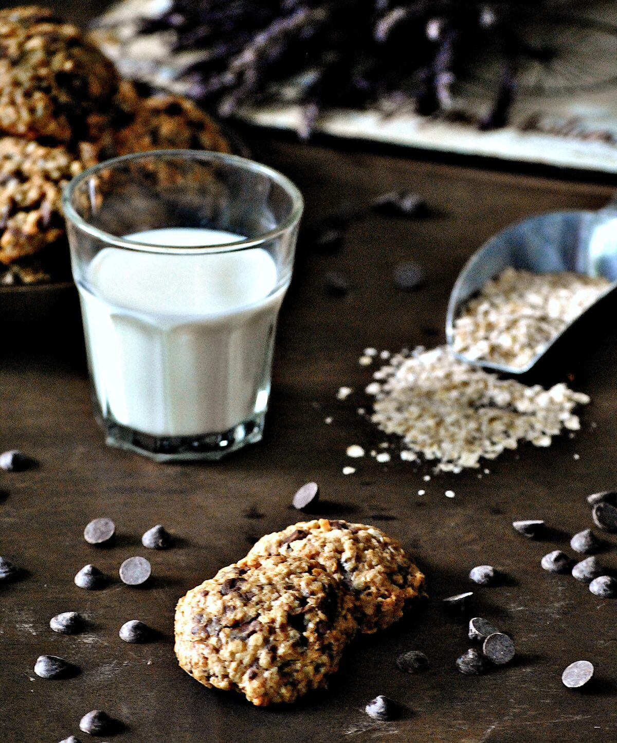 Cookies de avena con coco y chocolate - Cocinando con Neus