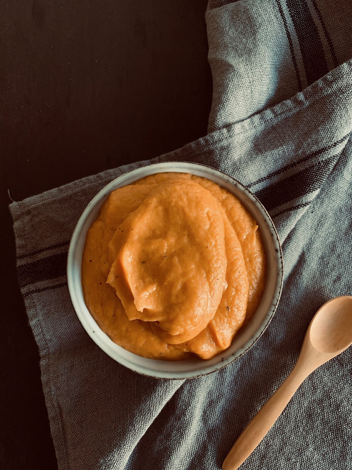 Puré de boniatos asados al horno - Cocinando con Neus