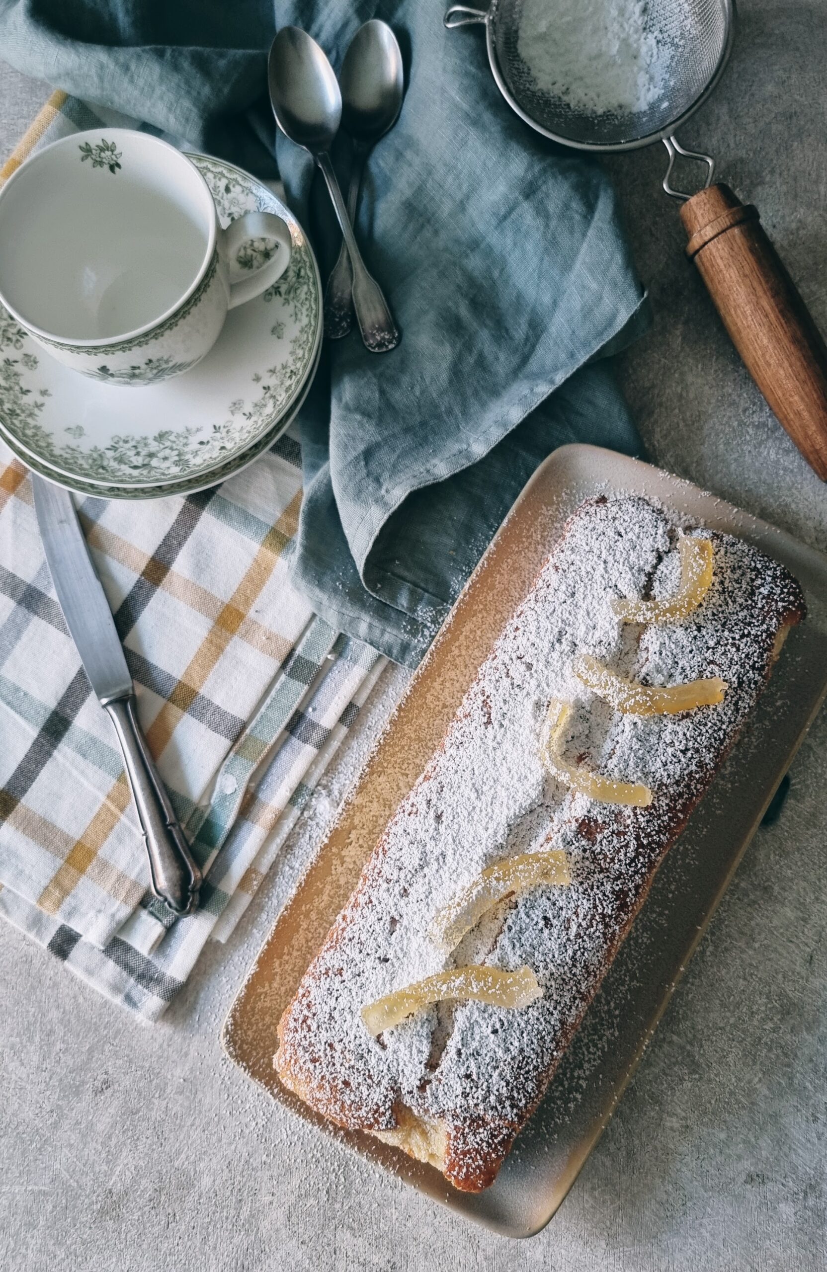 Bizcocho de almendra coco y limón - Cocinando con Neus
